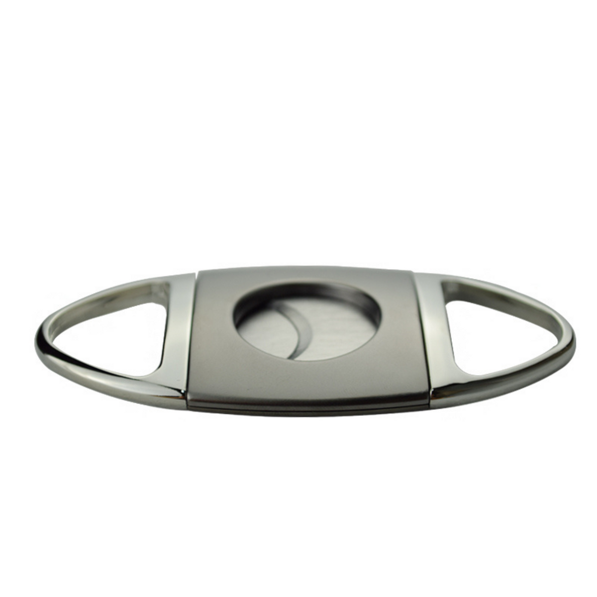 Silver Two Finger 64 Ring Gauge Cigar Cutter Boxed - Clinks Australia