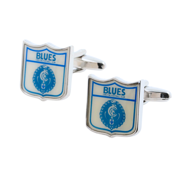 Carlton Heritage AFL Cufflinks - Clinks Australia