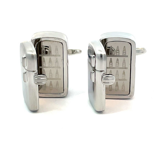 Opening Fridge Cufflinks - Clinks Australia