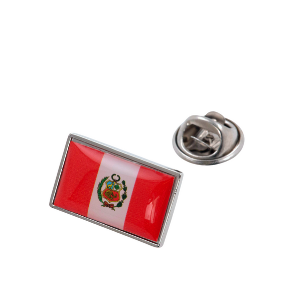 Flag of Peru Lapel Pin - Clinks Australia