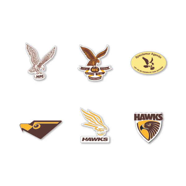 Hawthorn AFL Pin Set - Clinks Australia