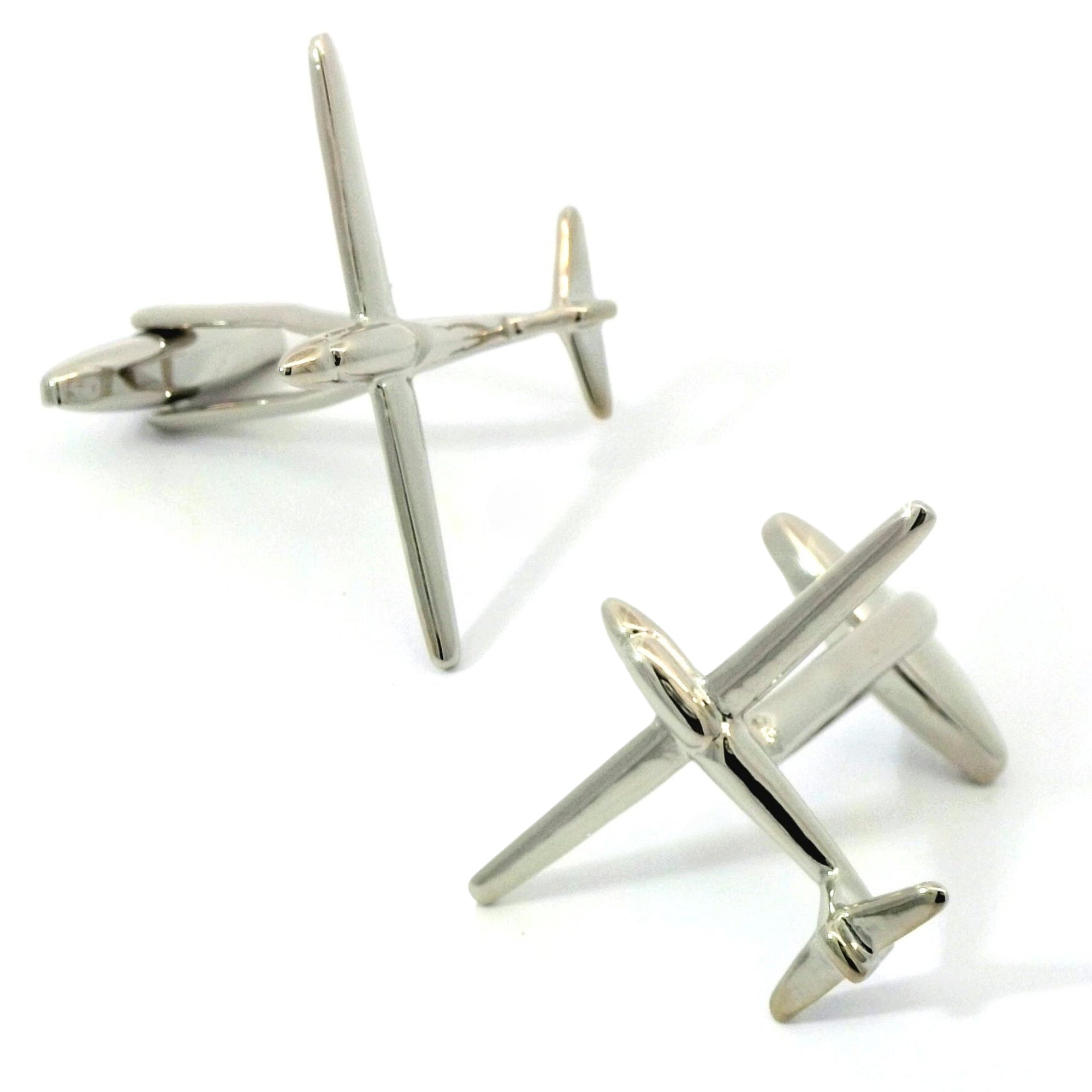 Glider Plane Cufflinks | Aviation Cufflinks