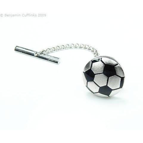 Soccer Ball Tie Pin - Clinks Australia